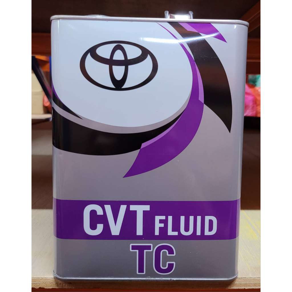 GENUINE TOYOTA CVT FLUID TC TRANSMISSION OIL 4L 08886-02105 | Shopee ...