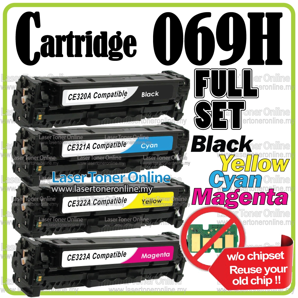 Full Set CRG069 Compatible to Canon Cartridge 069 CRG069 069H H ...