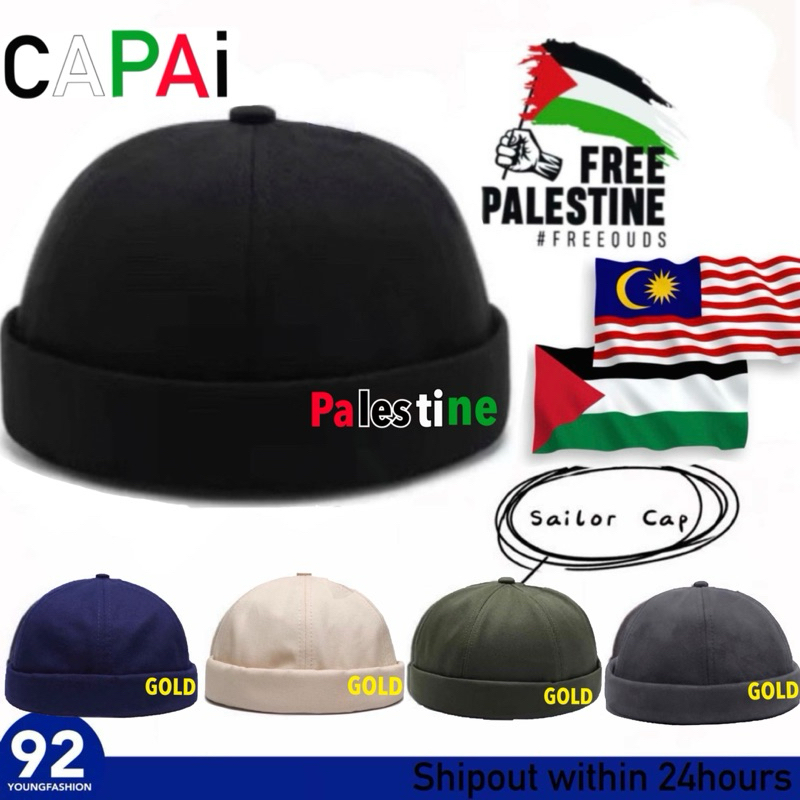 New Arrival 2025 Style Cap Topi Kopiah Viral Trend Sailor Cap Songkok ...