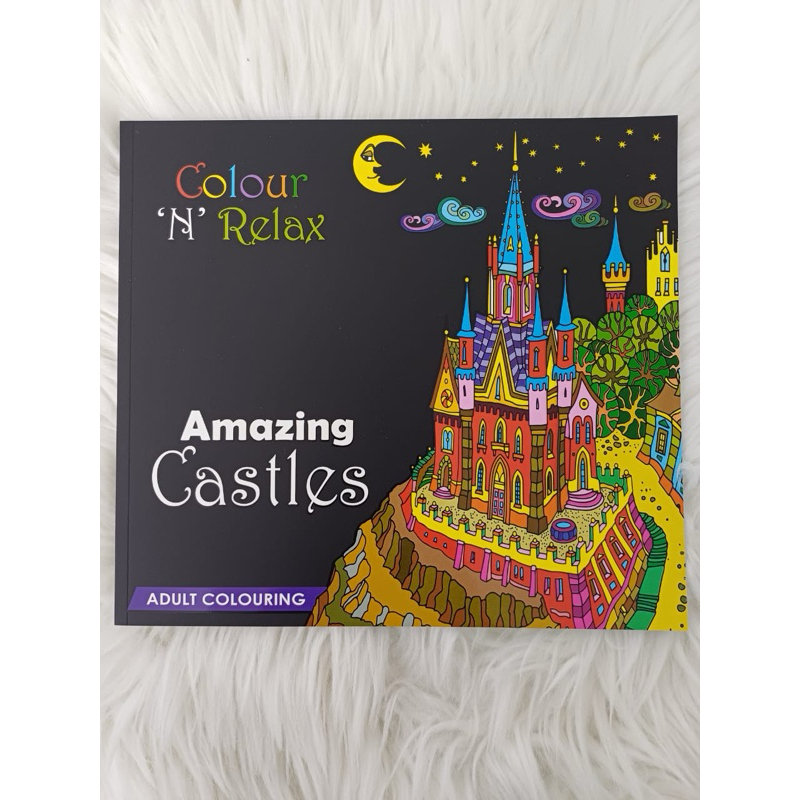 Colour ‘N’ Relax - Makes Your Stress Melt Away Stunning Colouring Book ...
