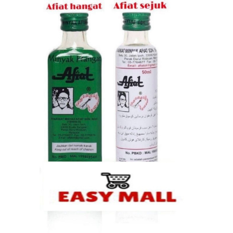 Minyak Afiat 50ml/ Minyak Hangat/Gold 65ml | Shopee Malaysia