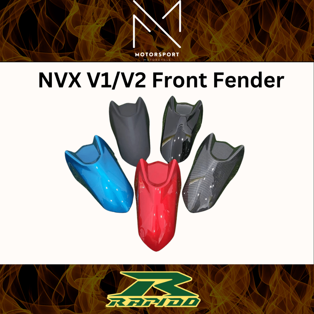 RAPIDO NVX V1/V2 Mudguard Cover Depan Front Fender Cover Mudguard NVX ...