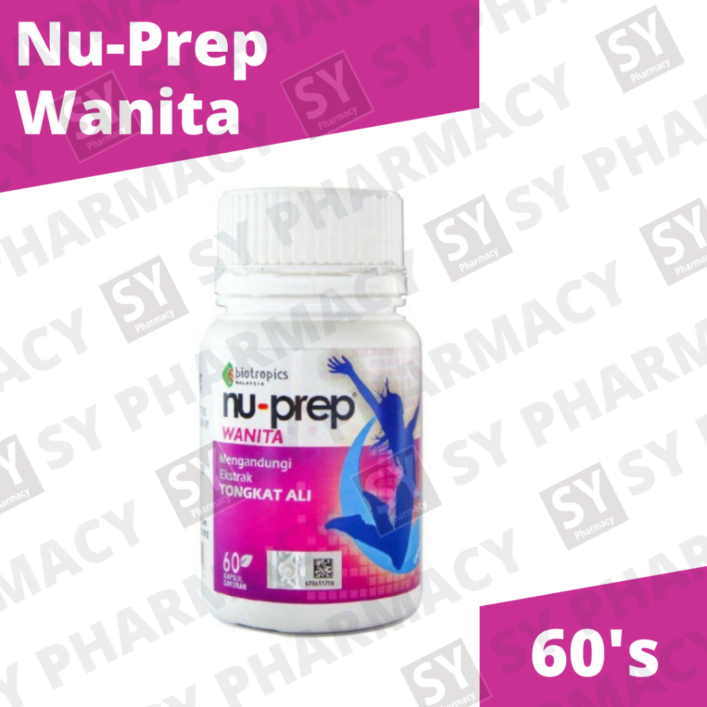 Nu-Prep Wanita 30's/60's (Exp: 04/2026) | Shopee Malaysia