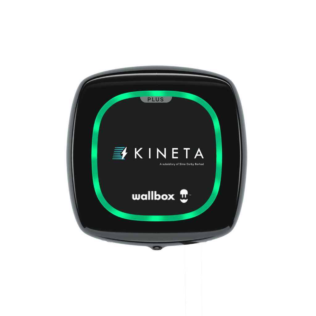 Wallbox Pulsar Plus - 7.4kW EV Charger (Black). Powered by KINETA ...