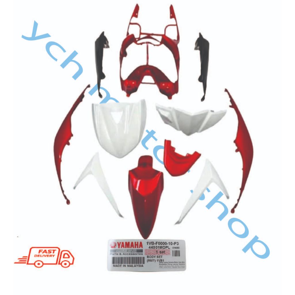 YAMAHA EGO S FI EGOS FI EGO S FUEL INJECTION 100% ORIGINAL HLY BODY ...