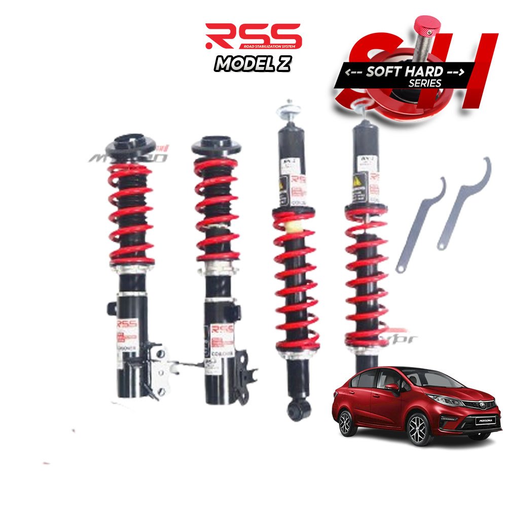 RSS Model Z Adjustable Absorber Suspension High Low Soft Hard Bodyshift ...