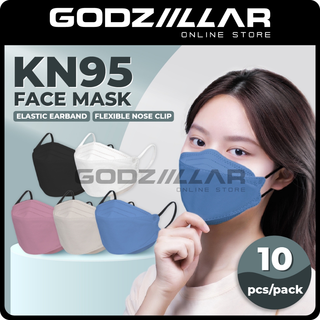 (RM0.95+ Hot Deal) KN95 4Ply Face Mask | Elastic Earband & Flexible ...