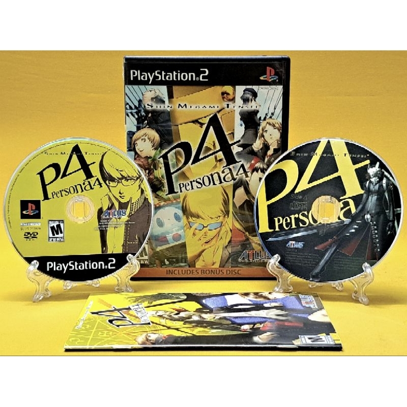 🔥SHIN MEGAMI TENSEI PERSONA 4🔥 2 DISCS PS2 NTSC | Shopee Malaysia