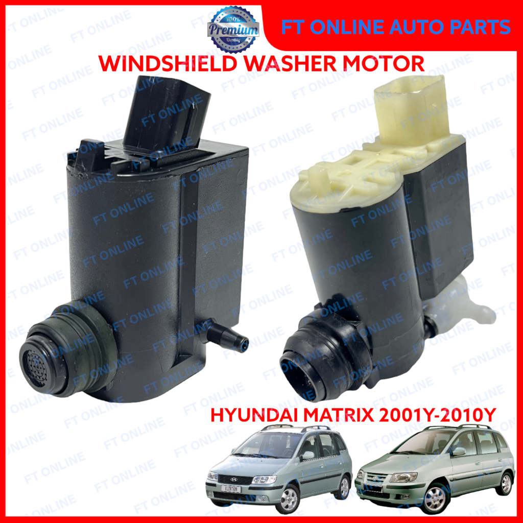 HYUNDAI MATRIX 2001-2010 FC WASHER MOTOR/PUMP WINDSHIELD WIPER TANK ...
