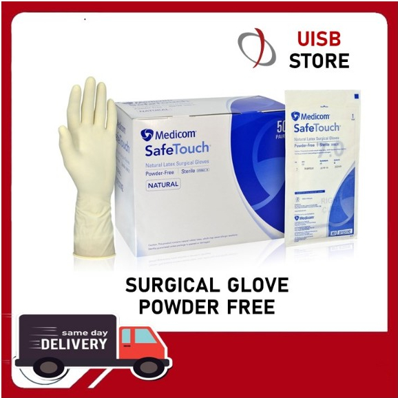 【SHIP TODAY - KL/SEL】- LATEX STERILE SURGICAL POWDER FREE GLOVE 【1 PAIR ...