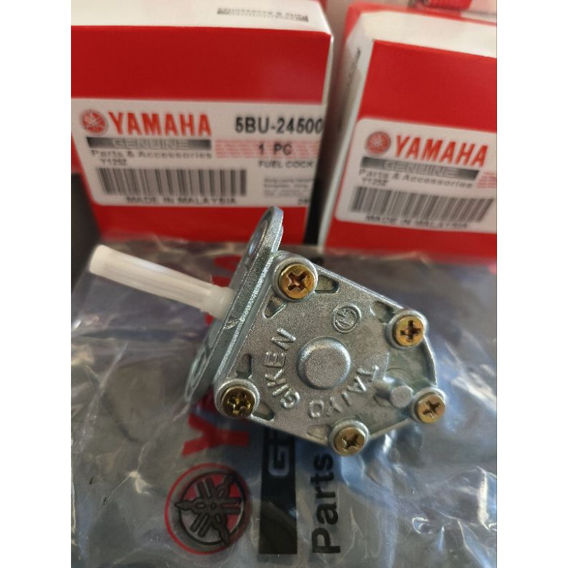 ORIGINAL YAMAHA FUEL COCK CHOK MINYAK Y125Z LC135V1-V7 EGO OLD EGO-S ...