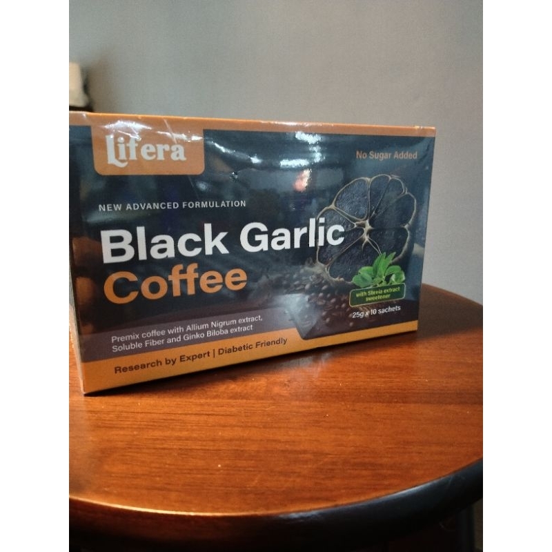 kopi Black Garlic LIFERA viral kencing manis Beli 2 free 1 Kotak ...