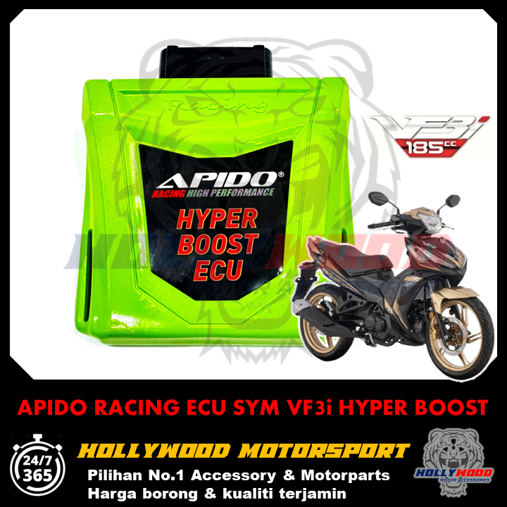 SYM VF3i 185 ECU RACING APIDO HYPER BOOST PERFORMANCE USE NO LIMIT / NO ...