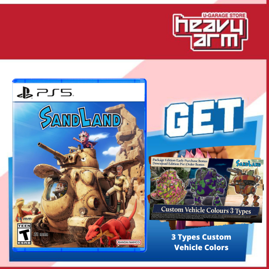PS5 Sand Land | Sandland Collector's Edition (English) | Shopee Malaysia