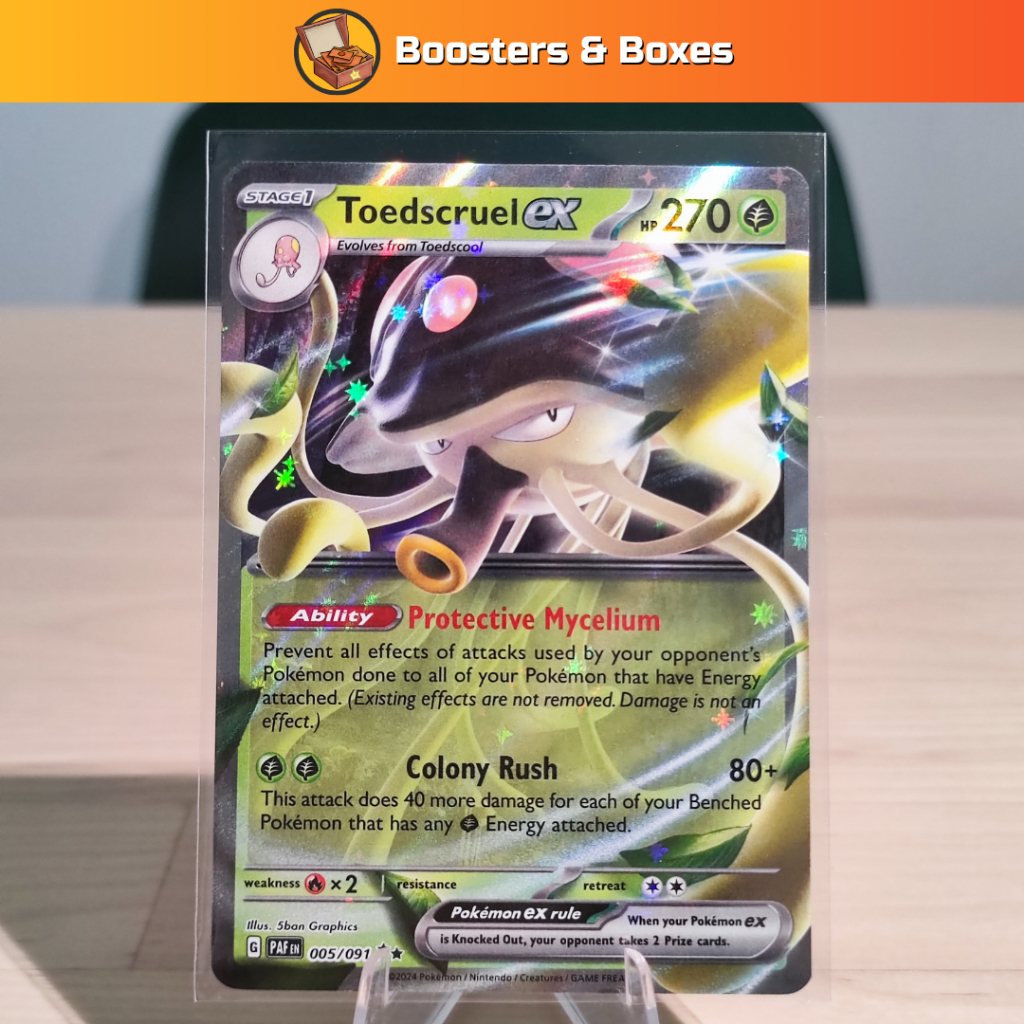 Toedscruel ex (005/091) [Paldean Fates] | Shopee Malaysia