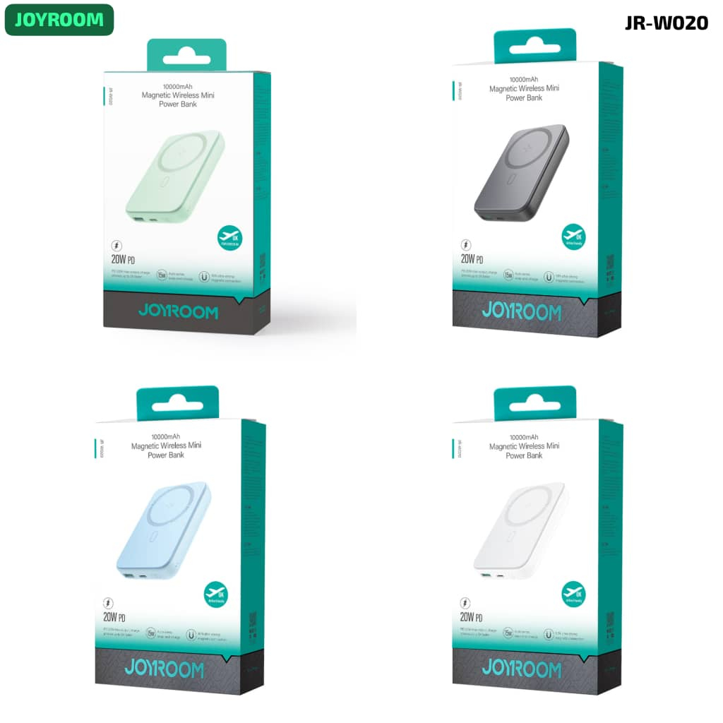 JOYROOM JR-W020 10,000mah 20W PD Wireless Power Bank | Shopee Malaysia