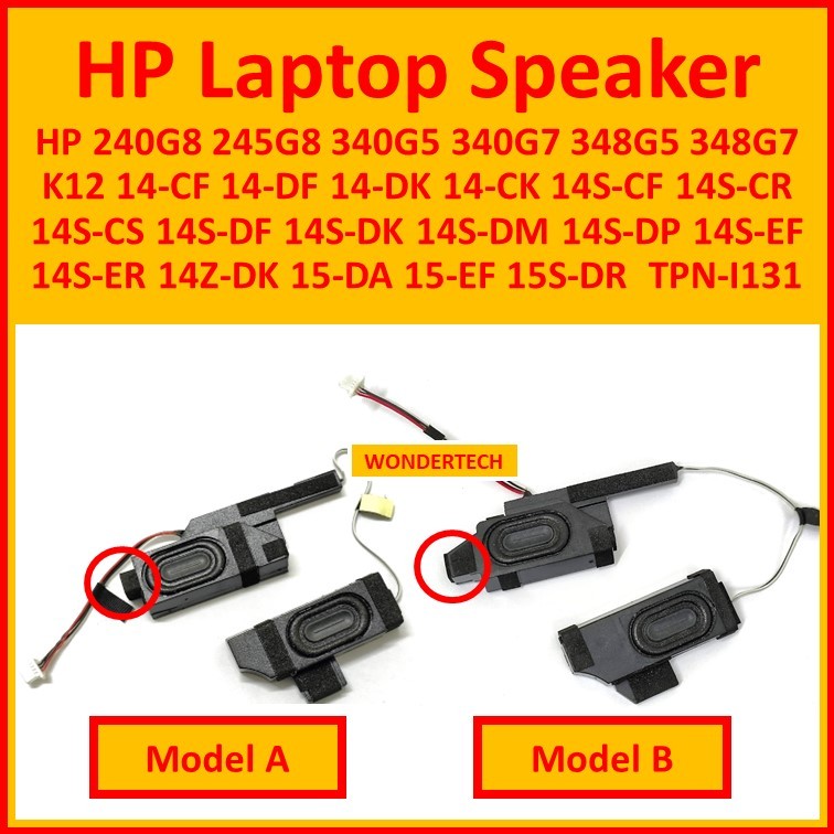 HP 14-CK Speaker 14-CF DF DK CK 14S-CF CR CS CM DF DK DM DP EF ER 14Z ...