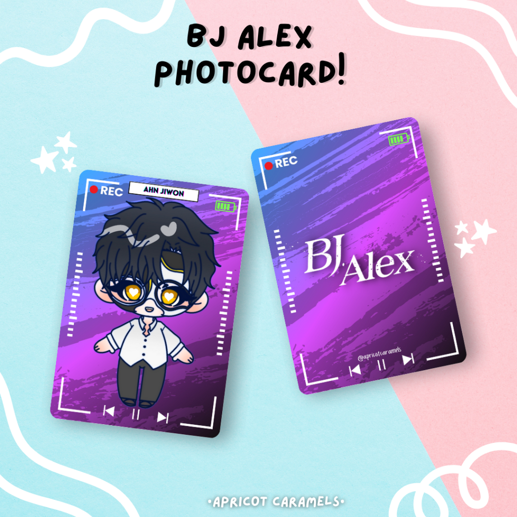 BJ Alex Manhwa Fanart Photocard | Shopee Malaysia