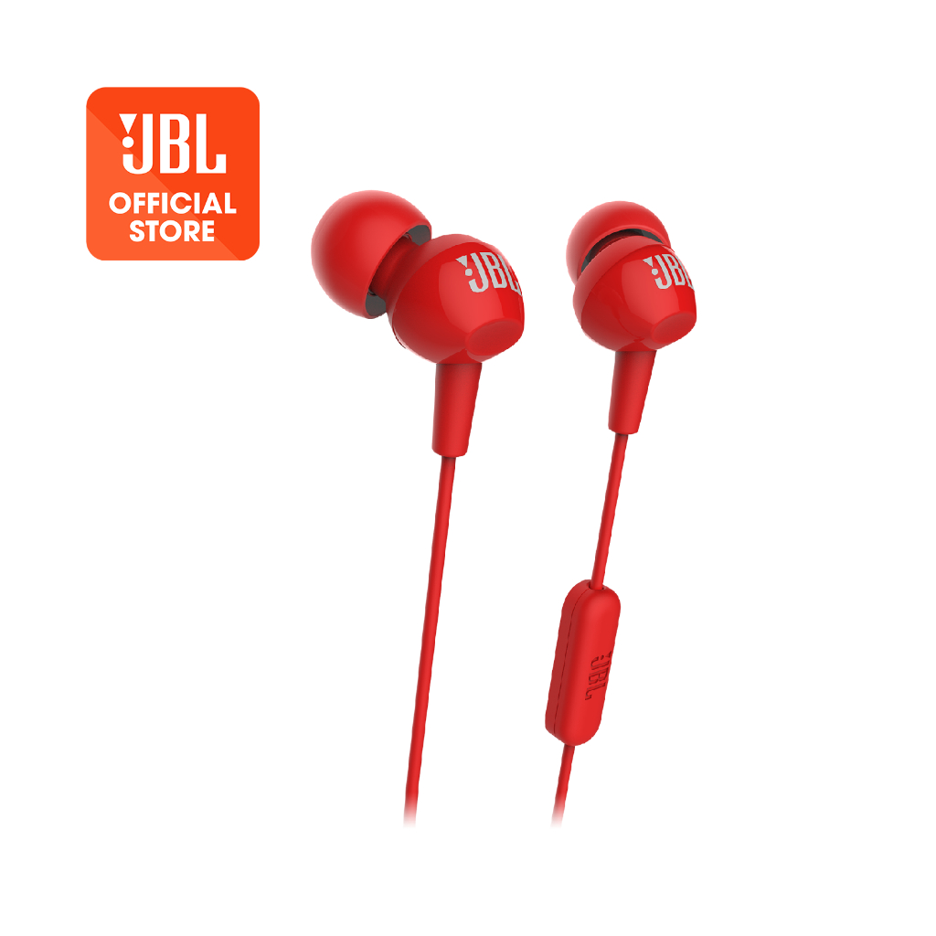JBL C150SI In-Ear Headphones With Built-In Microphone | Shopee Malaysia