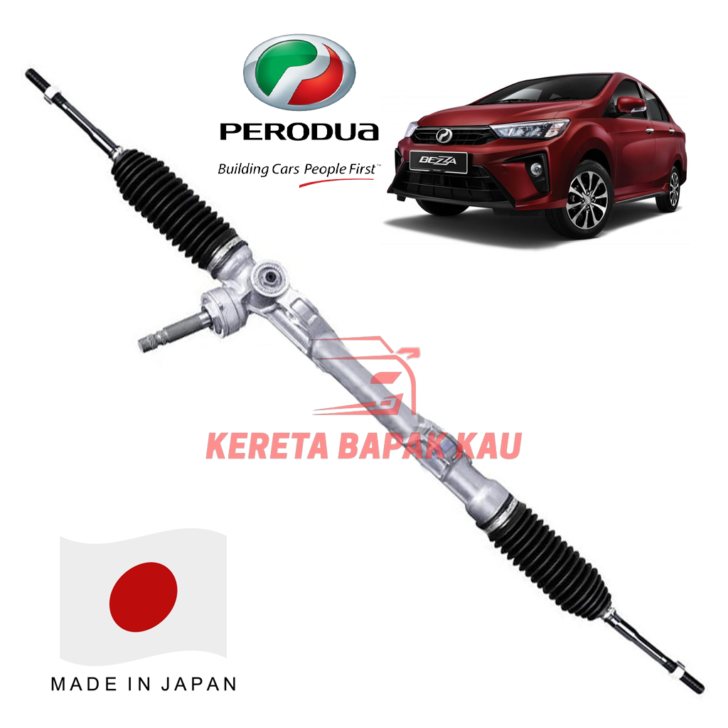 PERODUA BEZZA STEERING RACK, GEAR ASSY (NEW) (MADE IN JAPAN) | Shopee ...