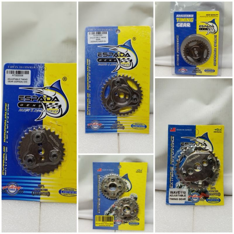 ESPADA TIMING GEAR Y15ZR LC135 DREAM SRL110 W110 W125 EX5 VF3I KRISS ...