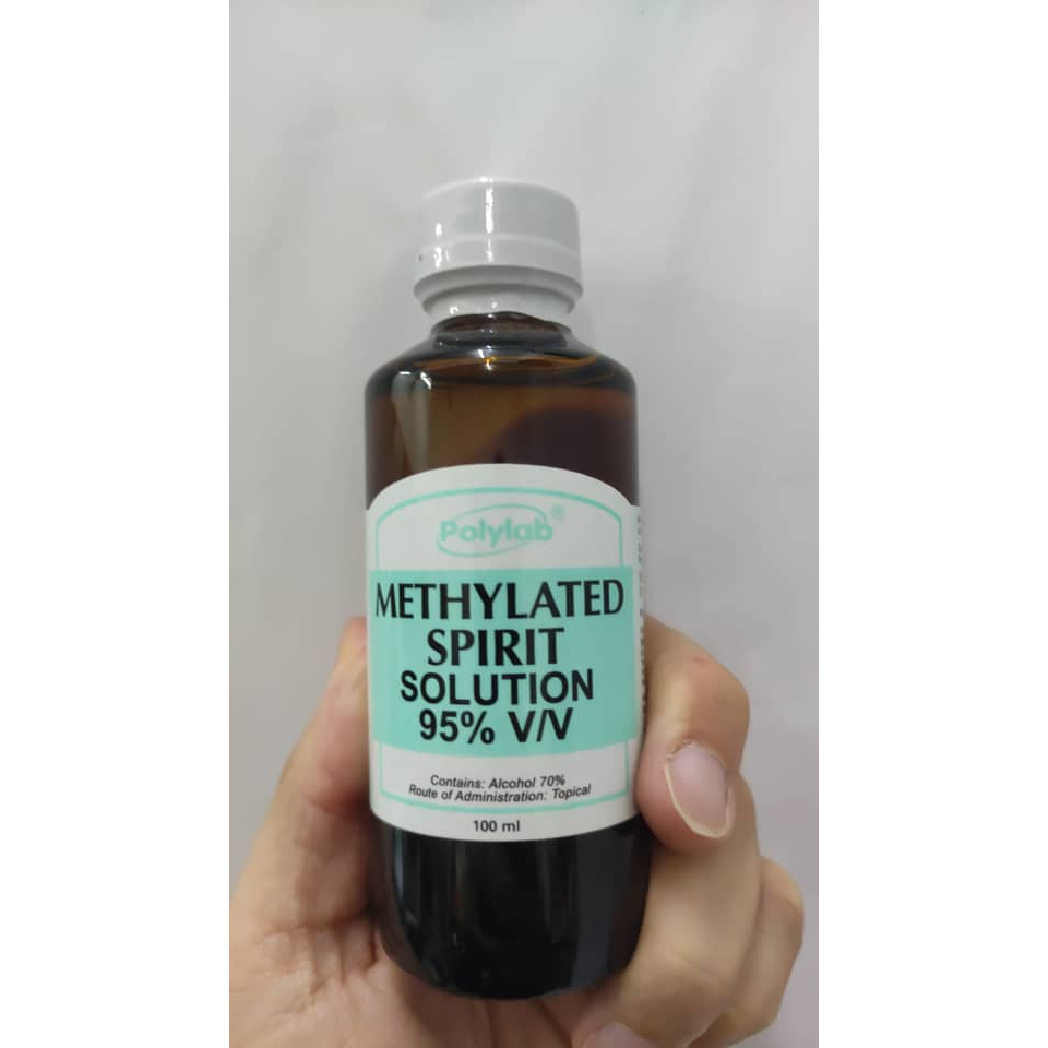 POLYLAB METHYLATED SPIRIT(70% ALCOHOL) 100ML | Shopee Malaysia