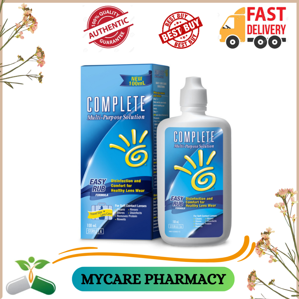 COMPLETE EASY RUB MULTI-PURPOSE SOLUTION 100ML | Shopee Malaysia