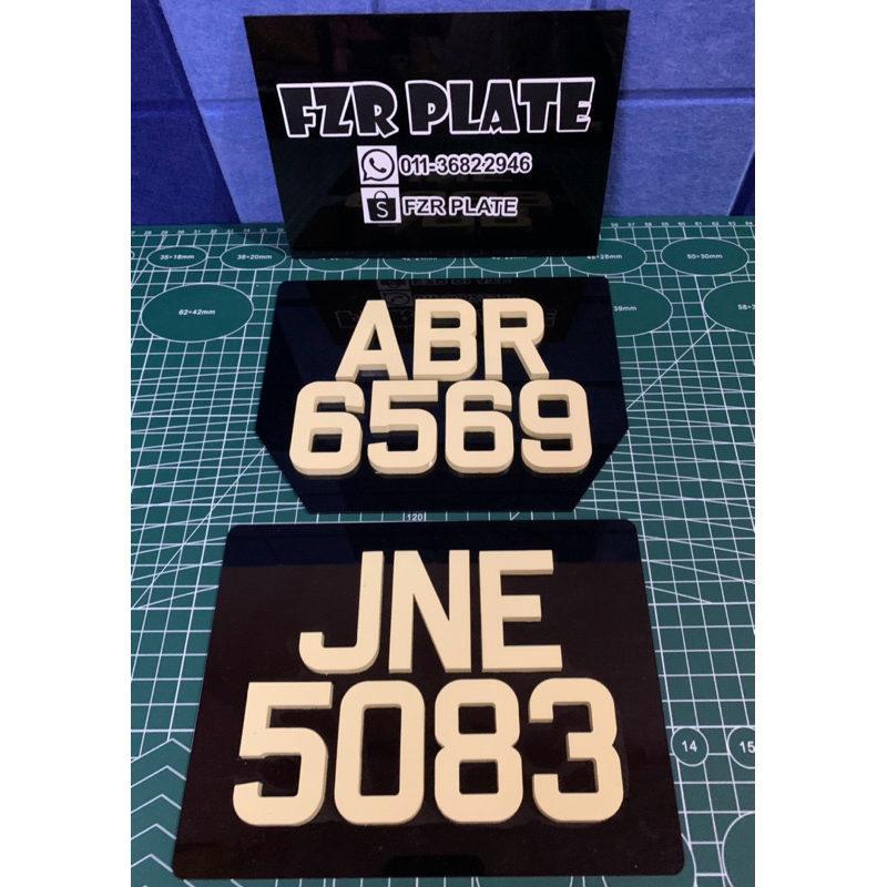 Nombor Plate Motor Klasik Vintage Style Model Tahun 70-80 an Retro Gaya ...