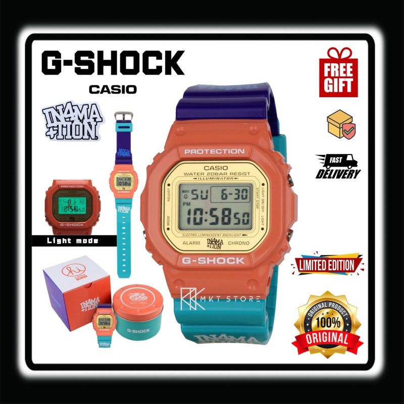 Original G-shock x IN4MATION Digital DW5600IN4M23 / DW5600IN4M23-4 / DW ...