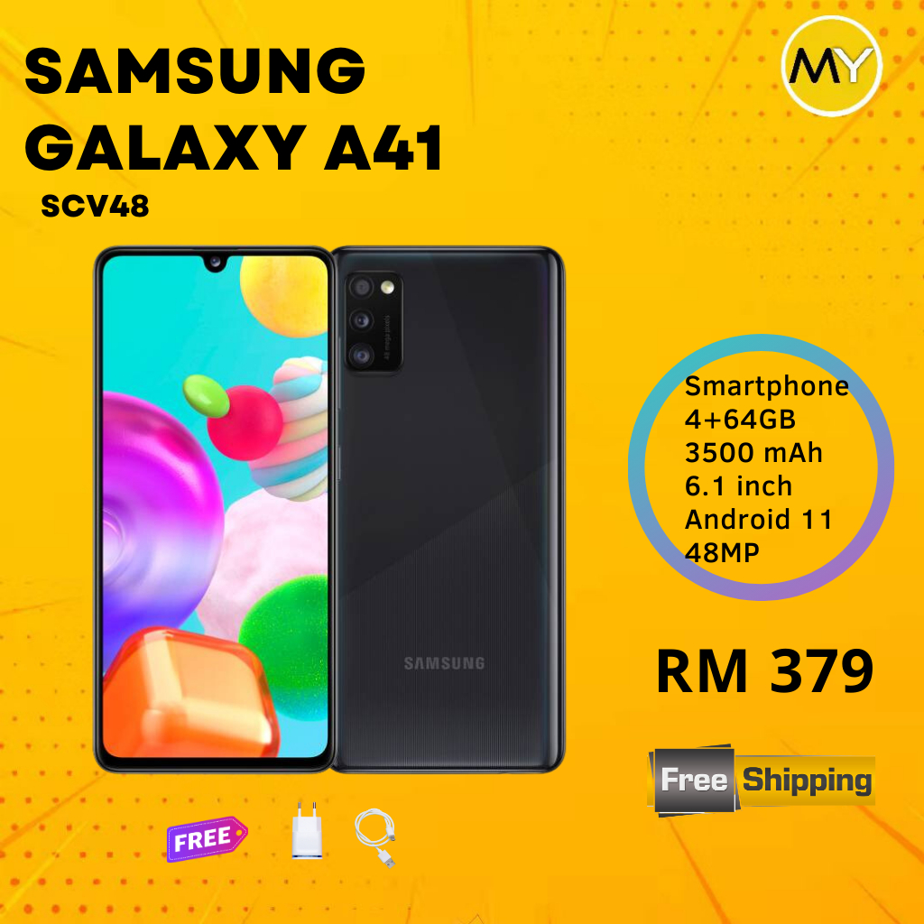 Samsung Galaxy A41 4+64GB (SCV48) 100% Original Parts & LCD original ...