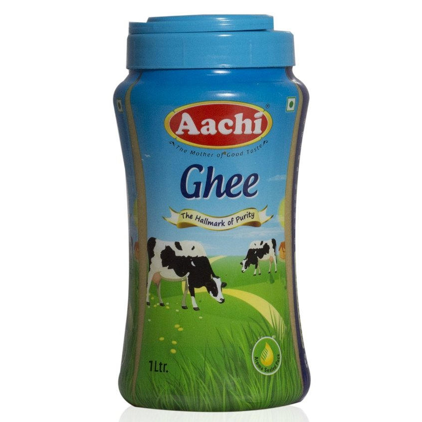 Aachi Pure Ghee - 200ml/500ml/1L (Product of India) Halal Certified ...