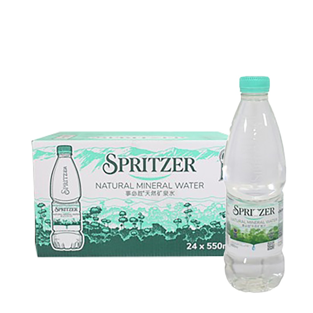 SPRITZER MINERAL WATER - 24 X 550ML | Shopee Malaysia