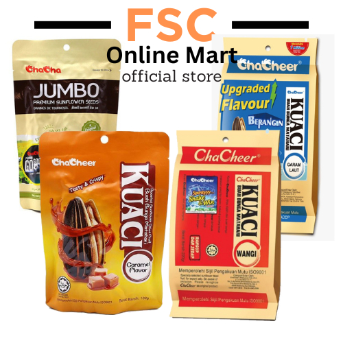 [FSC] ChaCheer Kuaci Premium Seed (Bunga Matahari) (98/130g) | Shopee ...
