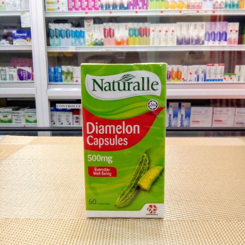 🌿 | NATURALLE DIAMELON Capsules 500mg ( 60 capsule ) | Shopee Malaysia