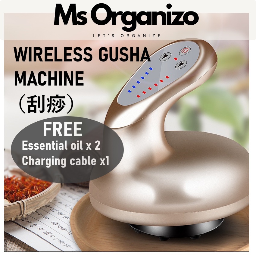 Body Guasha Scrape Therapy Machine Suction刮痧拔罐仪器五行经络刷电动按摩疏通仪瘦身排毒仪 ...