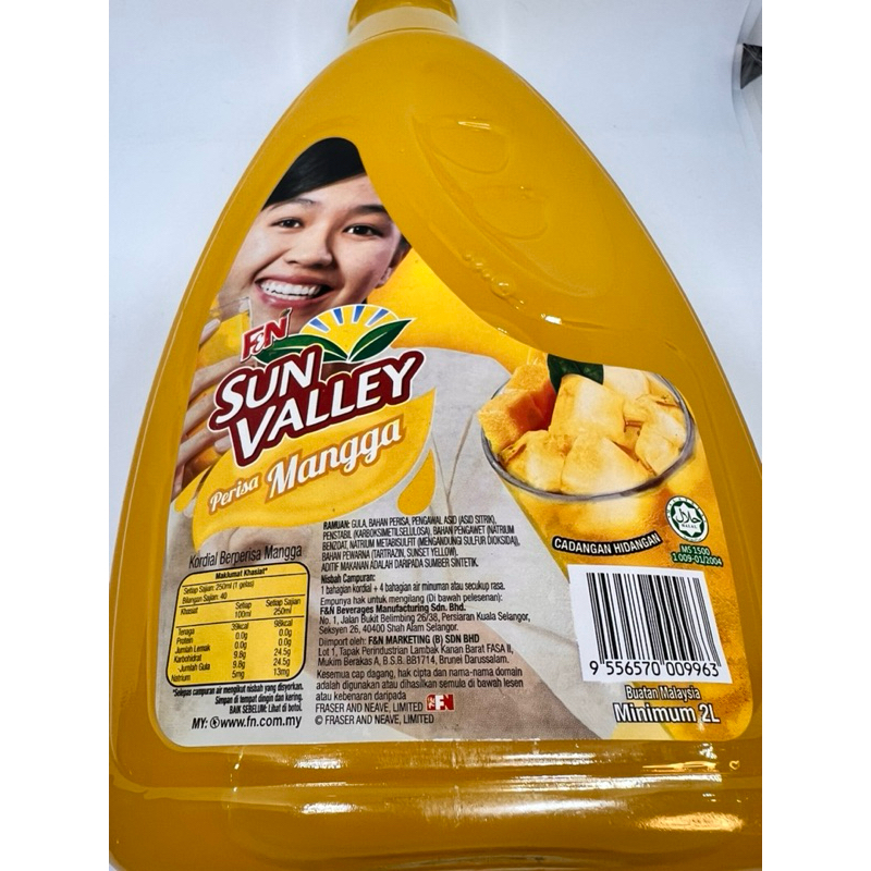 Sirap sun Valley Sarawak perisa mangga 2 Liter | Shopee Malaysia