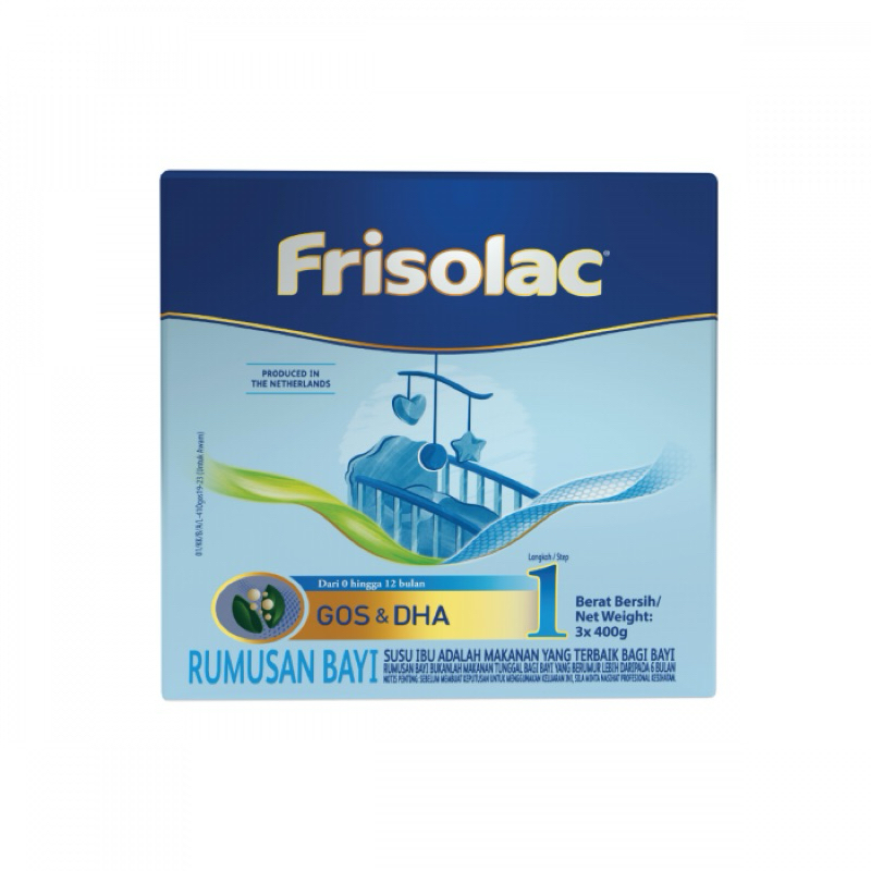 (NO BOX) Frisolac 1 Powder Infant Bib Milk Formula 400g | Shopee Malaysia