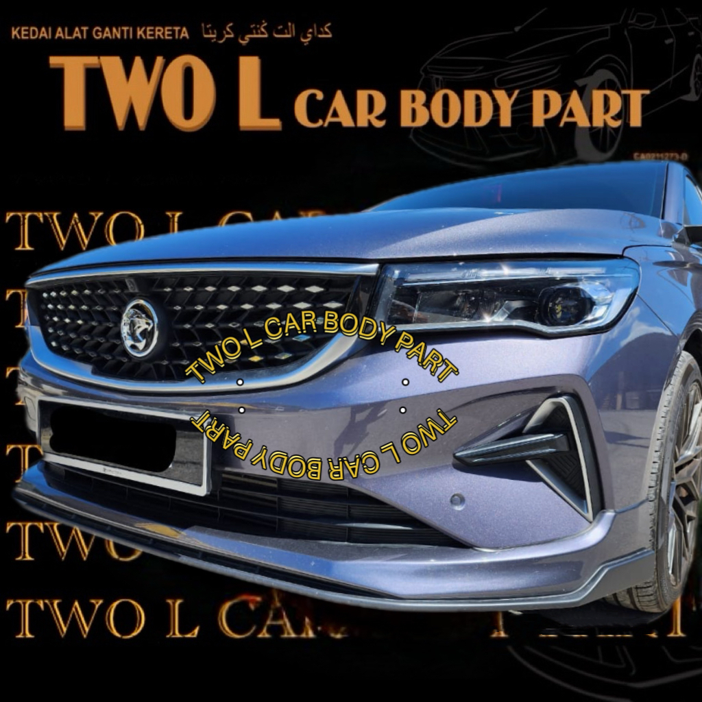 Proton S70 OEM Skirt Sets bodykit with paint abs material | Shopee Malaysia