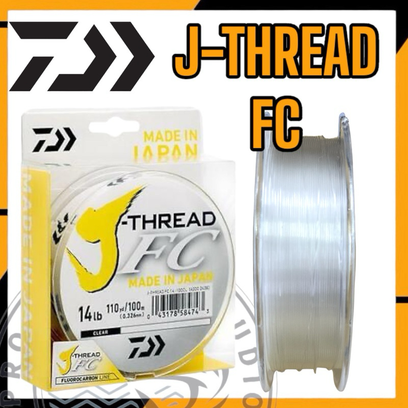 DAIWA J Thread FC Fluorocarbon Leader Line Made in Japan FISHING LINE ...
