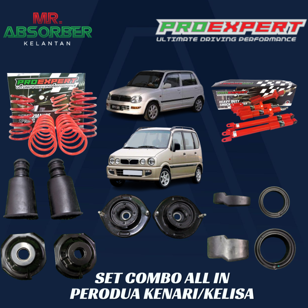 SET COMBO PERODUA KeLisa KENARI BRAND PROEXPERT | Shopee Malaysia