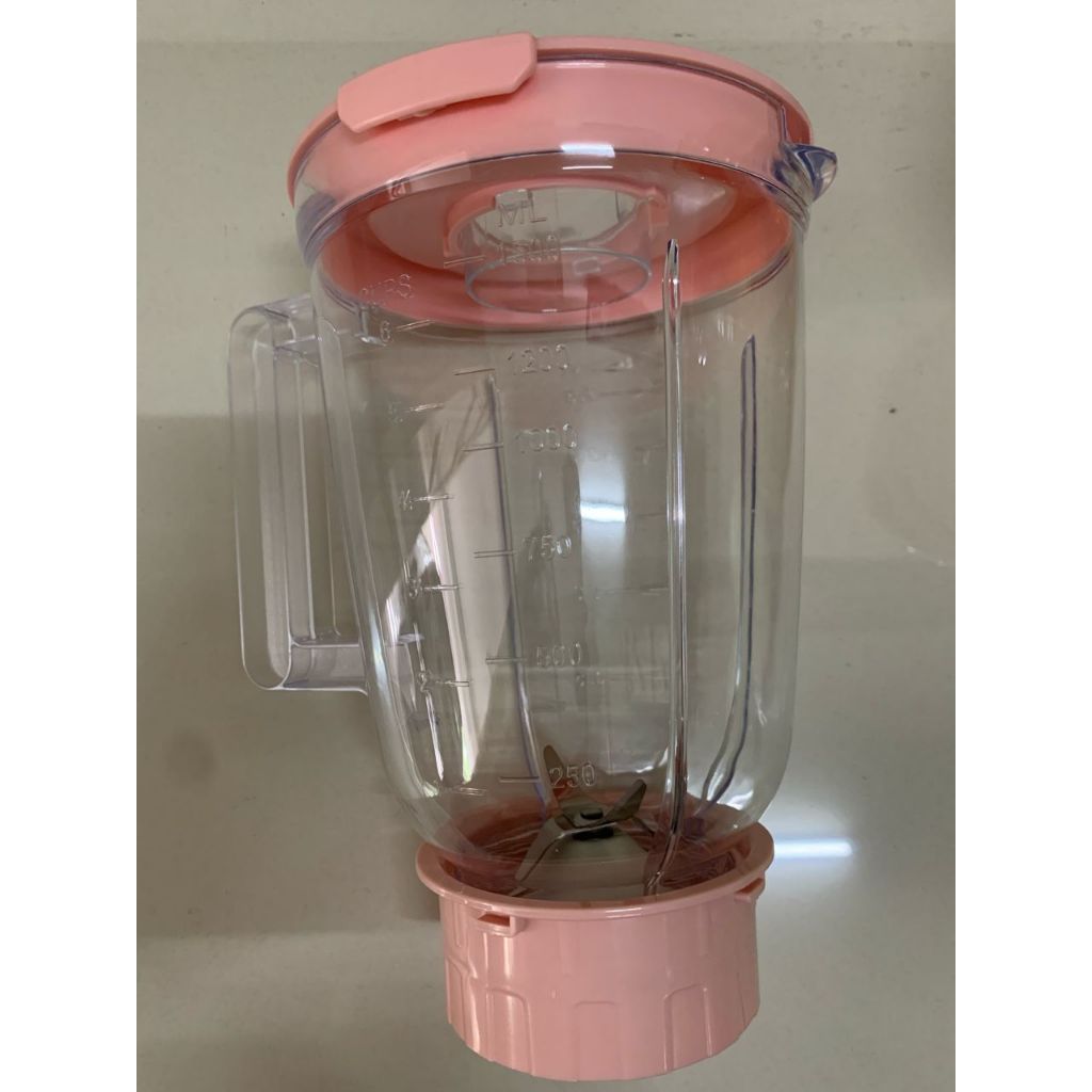 Milux Blender Jug Model MBD-415 Pink Colour / Black Colour | Shopee ...