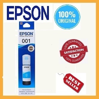 [ORIGINAL] EPSON 001 CYAN INK BOTTLE | Shopee Malaysia