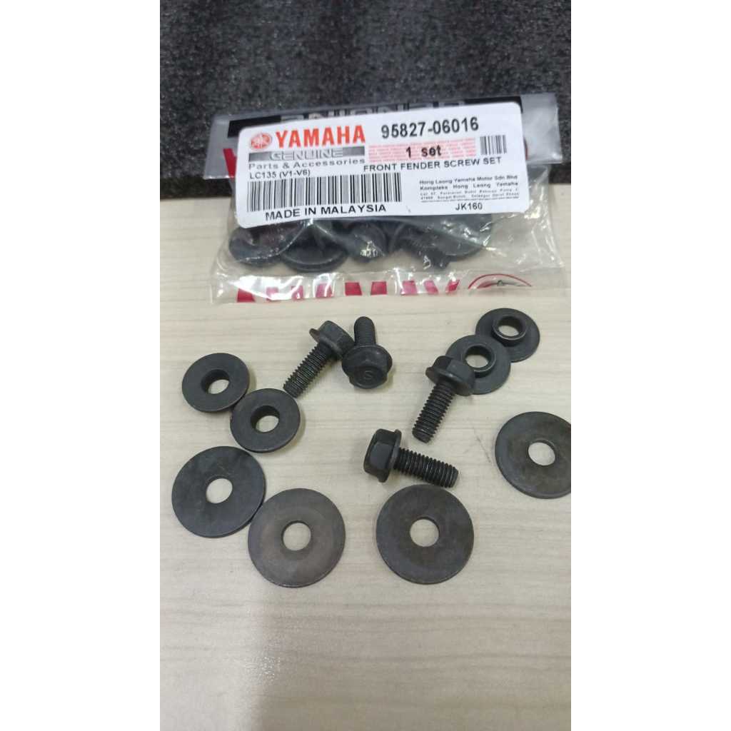 LC 135 135LC LC135 MAGAT MANGAT FRONT FENDER COVER SKRU SKREW BUSH SET ...