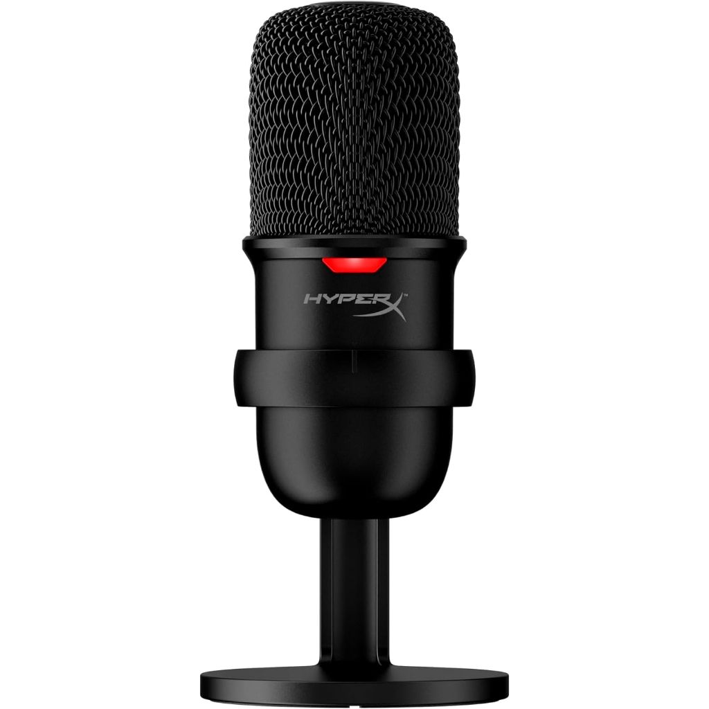 HyperX SoloCast - USB Microphone (Black,White) | Easy-to-use USB ...