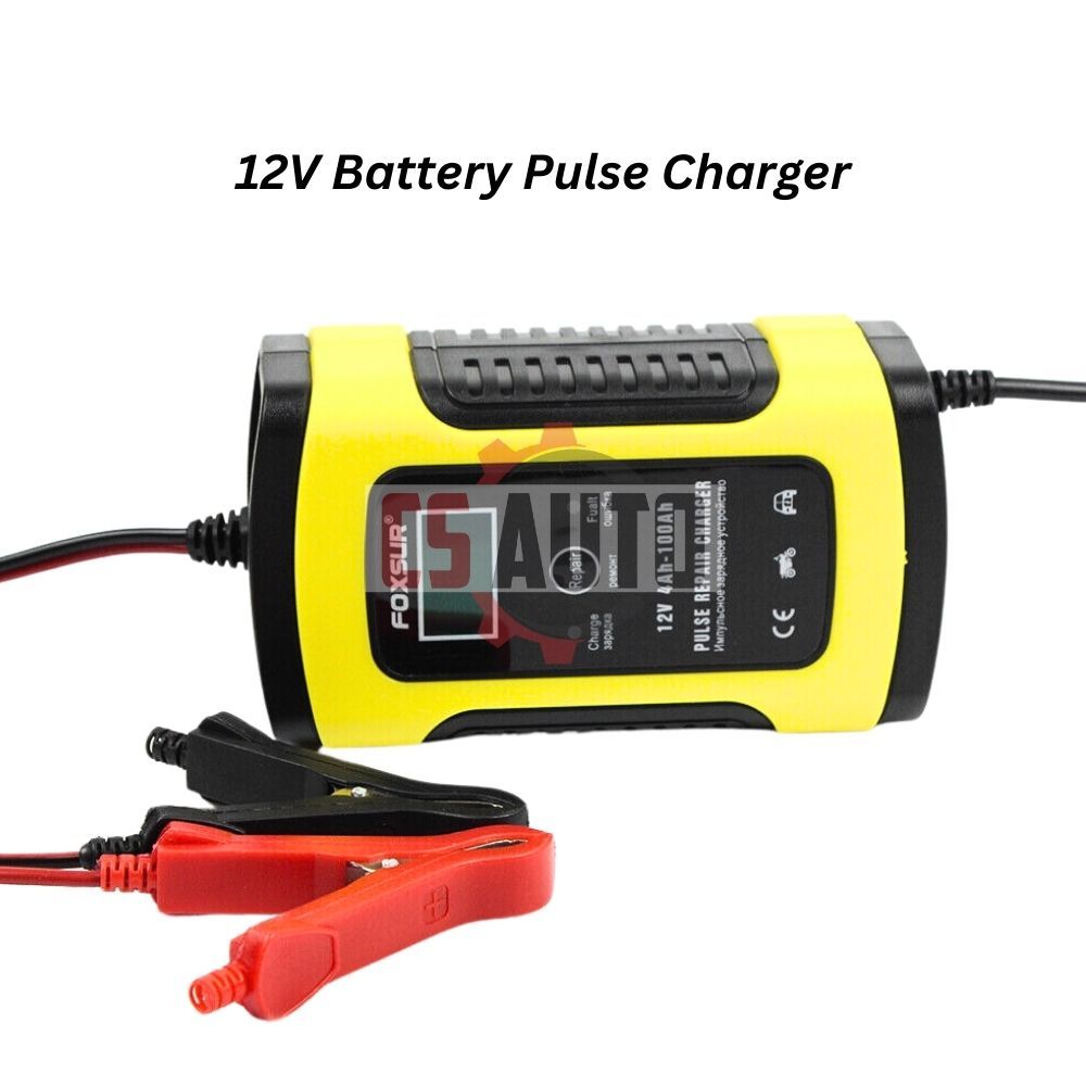 CS Smart Automatic Car Battery Charger Automobile Motorcycle 12V 5A ...