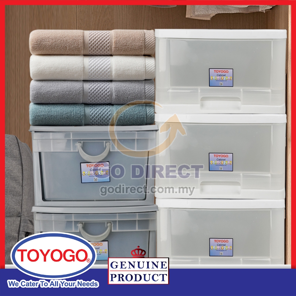 TOYOGO Single Storage Drawer 703/707/709 (24L/25L/40L) [2 units ...