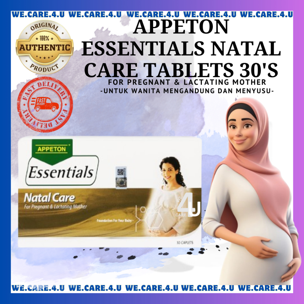 ~APPETON ESSENTIALS NATAL CARE FOR PREGNANT & LACTATING MOTHER TABLETS ...
