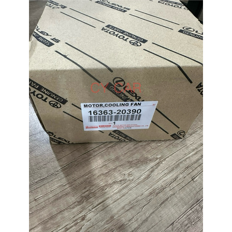 TOYOTA KDH200 RADIATOR FAN MOTOR AIRCOND FAN MOTOR 16363-20390 168000 ...