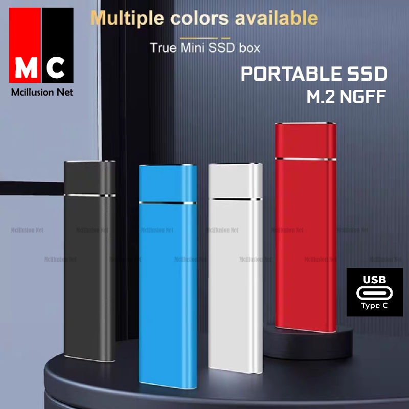 M2 hard drive box NGFF protocol solid metal type-c interface USB3.0 ...