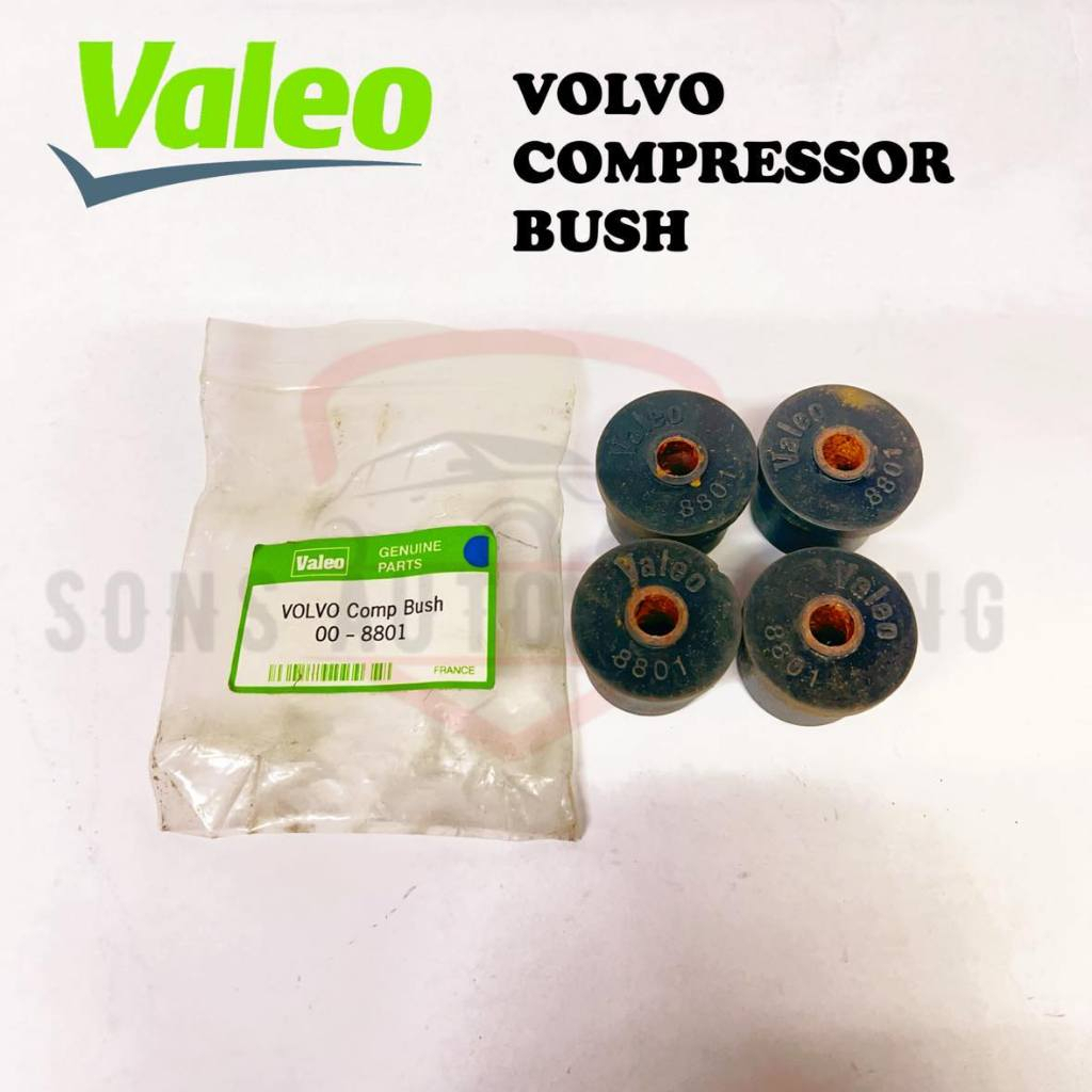 VOLVO COMPRESSOR BUSH (VALEO ORIGINAL)(1 SET) | Shopee Malaysia